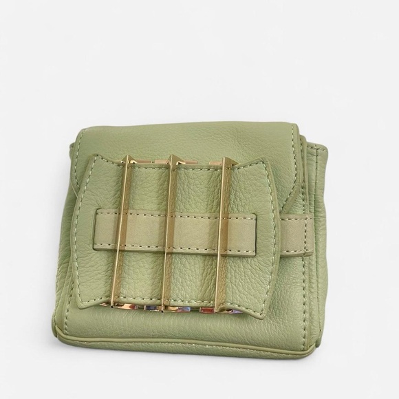 Kelsi Dagger | Bags | Kelsi Dagger Green And Gold Leather Mini Bag | Poshmark